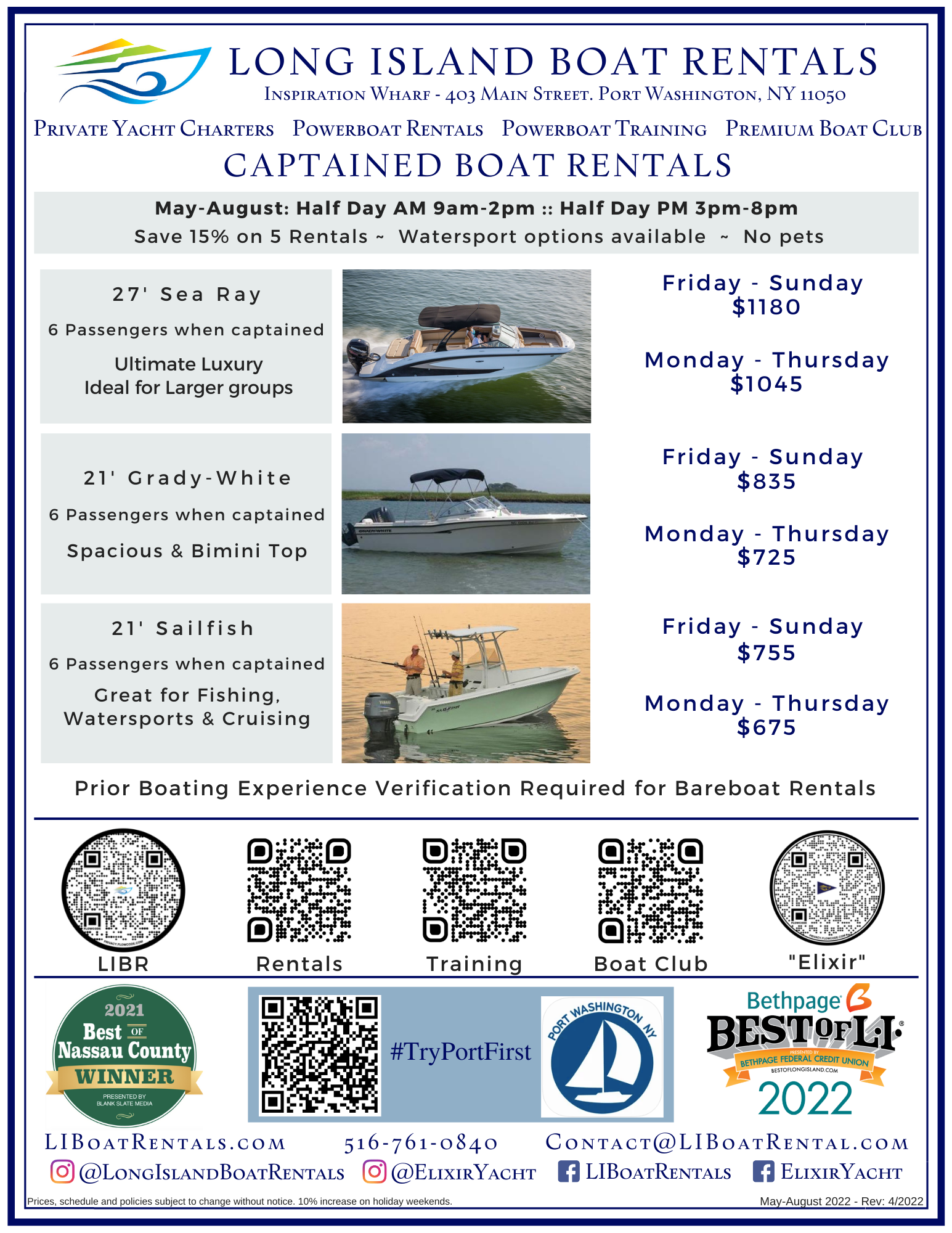 Rent a Boat | Long Island Boat Rentals